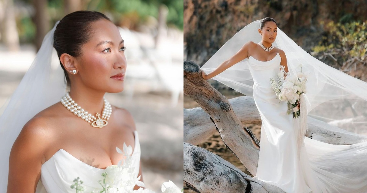 LOOK: Laureen Uy is a stunning beach bride in a Vivienne Westwood gown • PhilSTAR Life